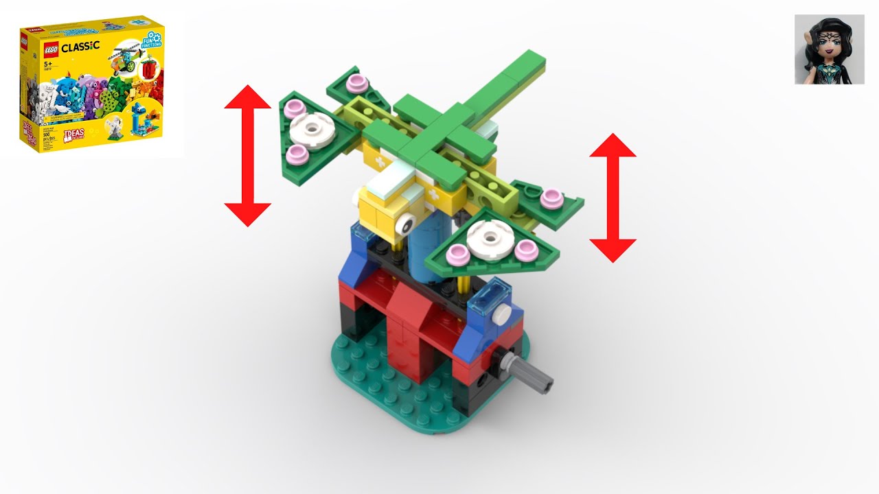 BUTTERFLY Lego classic 11019 ideas How to build - YouTube