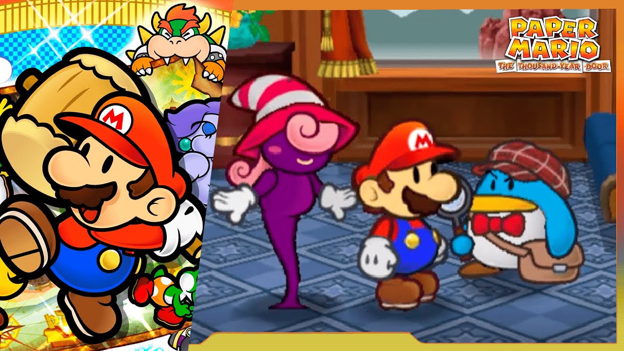 EL DETECTIVE QUE NO INVESTIGA - Paper Mario: La Puerta Milenaria #40 ...