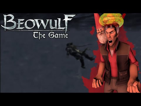 Let's Play Beowulf The Game PSP - Awakening the Beast? Attack of the Serpents!