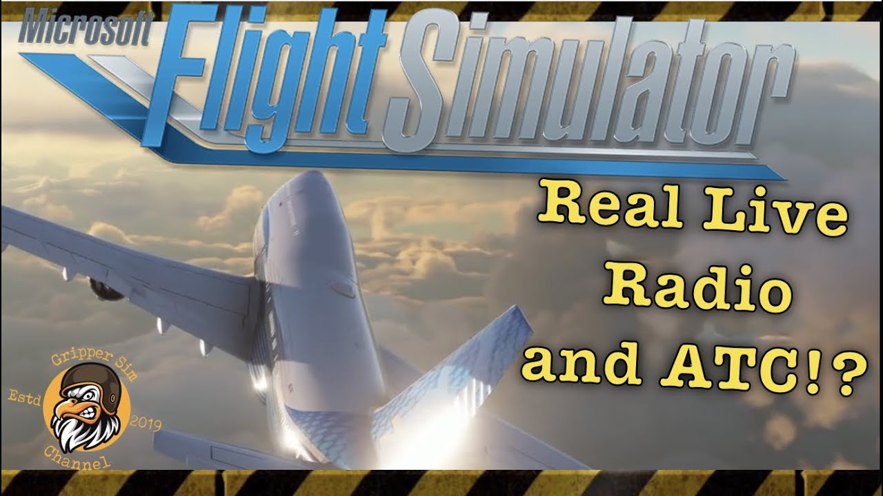 Flight Simulator 2020 | Real Live Radio ATC!? | Update 23rd July - YouTube