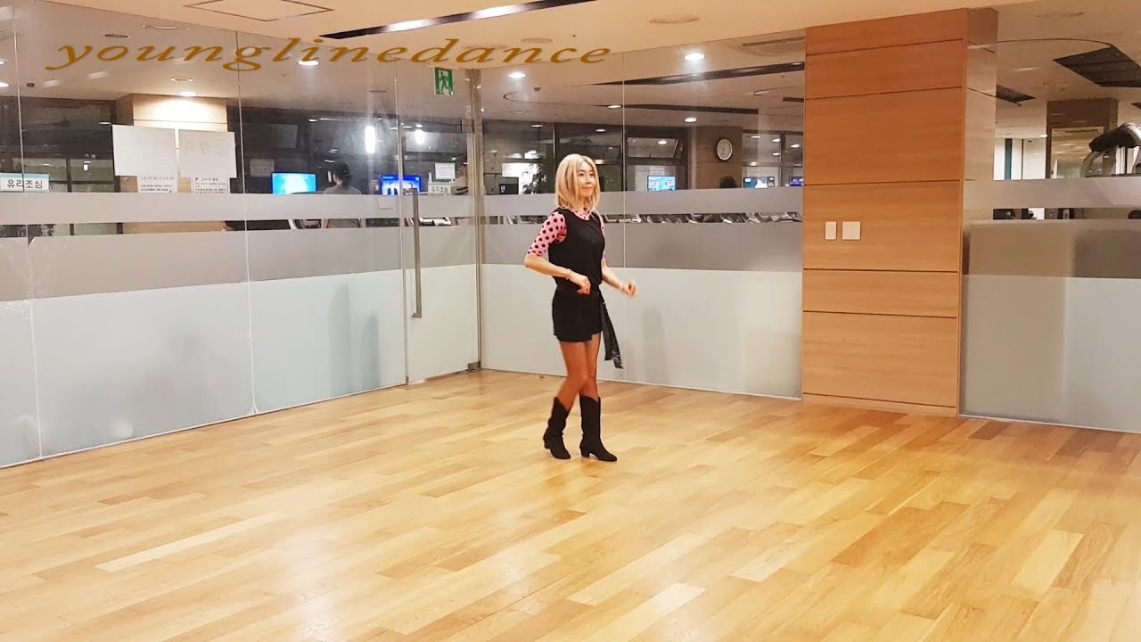 South of the Border Line Dance - YouTube