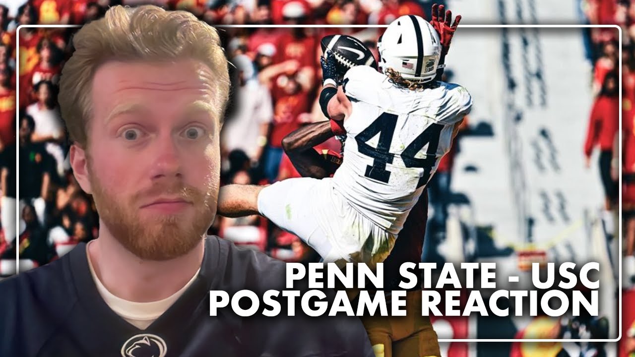 Reacting to Penn State's EPIC Comeback to Beat USC - YouTube