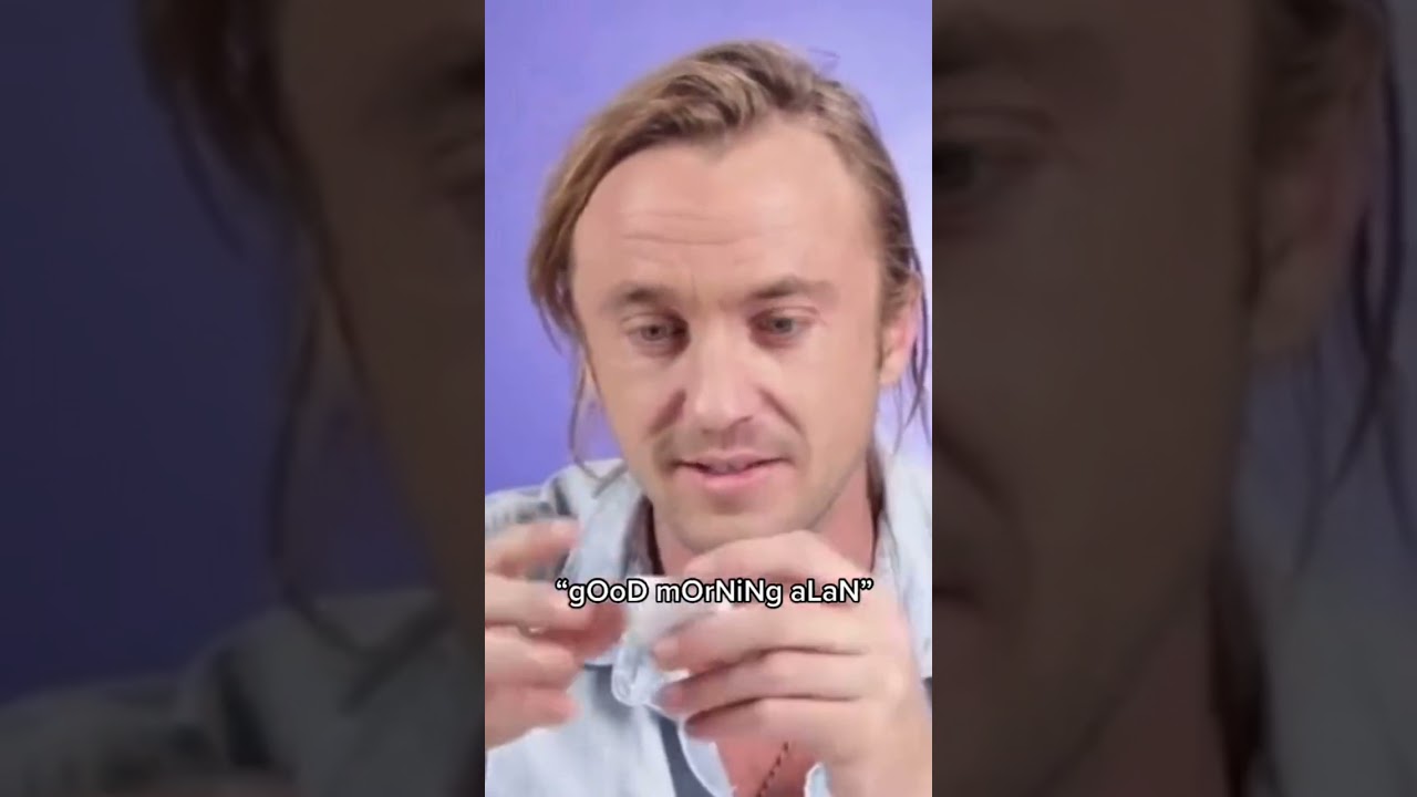 Tom Felton once said (Part 1-10) - YouTube