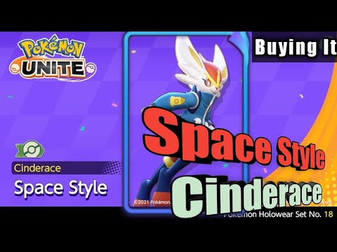 Buying Cinderace Space Style Holowear | Was It Right? (400gems) - YouTube
