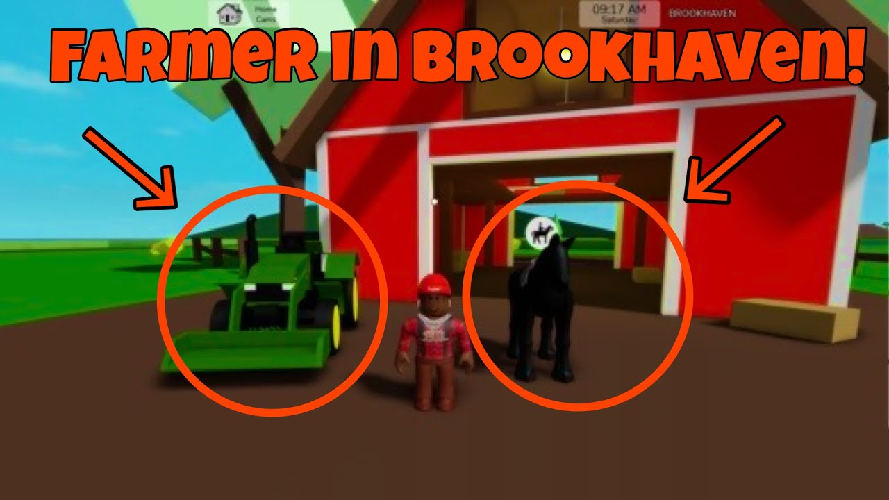 I was a FARMER in BROOKHAVEN! | Brookhaven Rp! | LIL ROB TV - YouTube