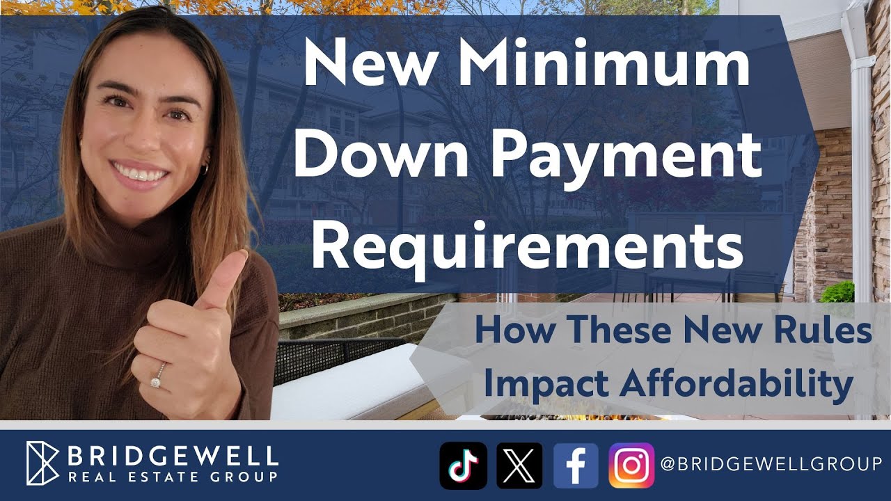 Minimum Down Payment Requirements in BC - 2024 Update - YouTube
