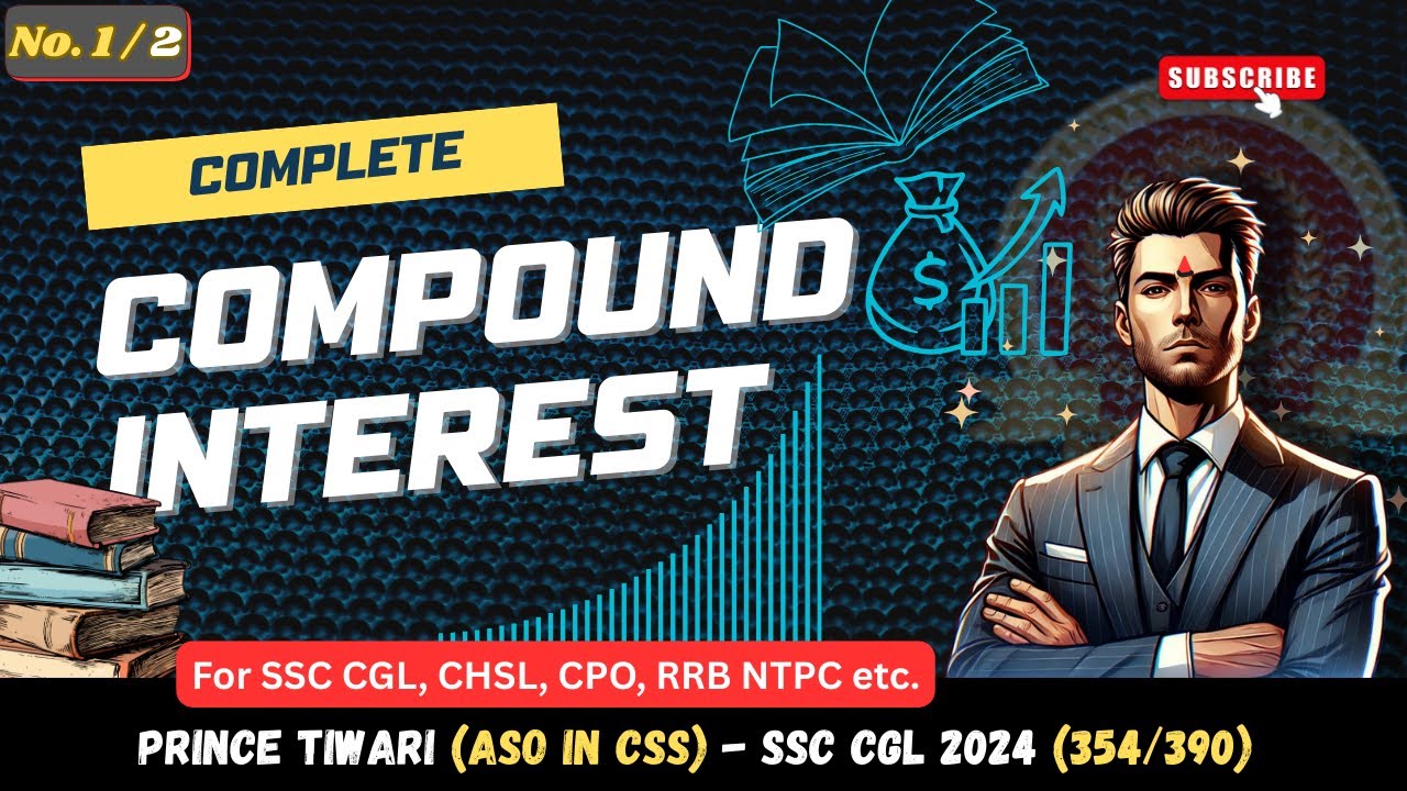 Complete Compound Interest | SSC CGL, CHSL, CPO, RRB NTPC | Shortcut ...