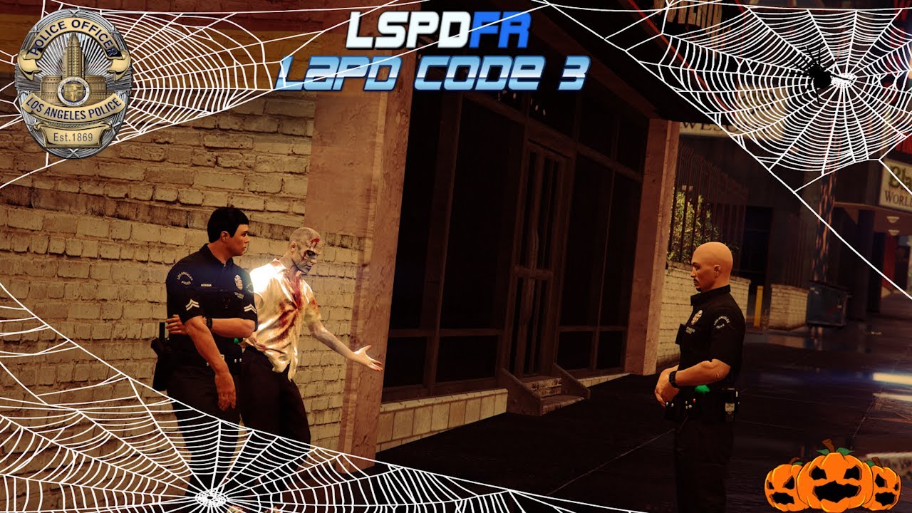 ||VISUAL V|| LSPDFR EP 223 - HALLOWEEN PATROL WITH THE LAPD - YouTube