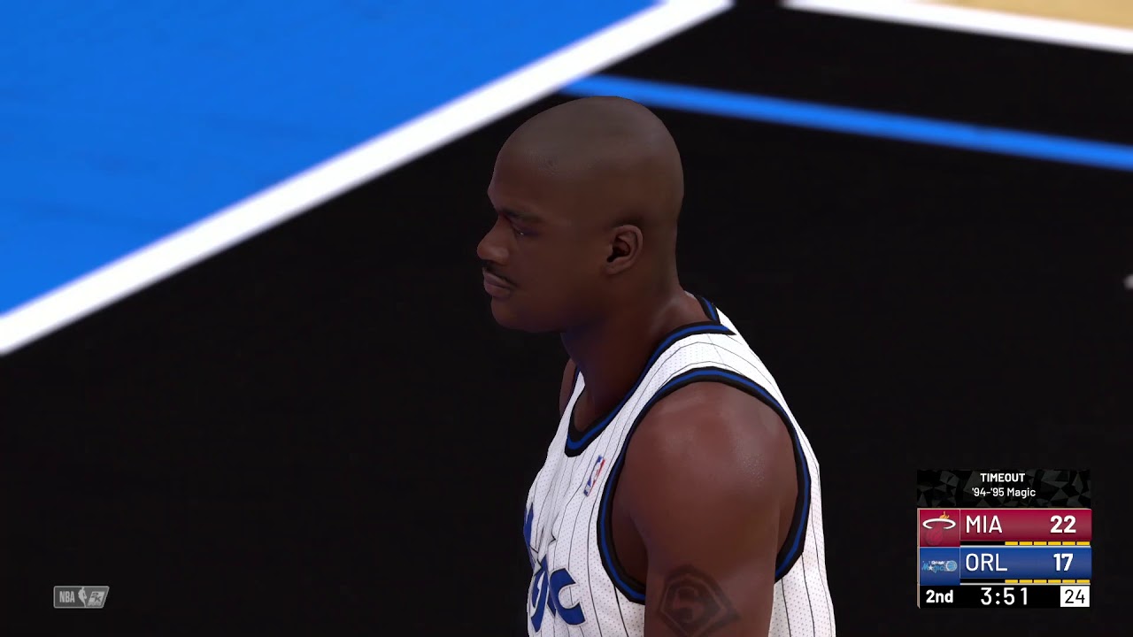 94 95 Magic season Game 1 vs Miami Heat - YouTube