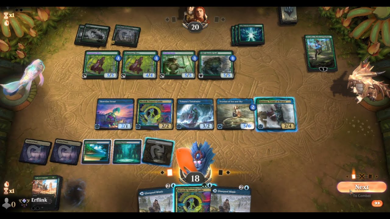 Historic BO3 - Simic Merfolk vs G Ramp - YouTube