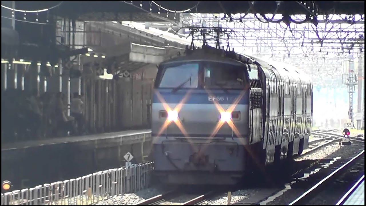[FHD]E233系2階建てグリーン車甲種輸送@京都(20120730) Delivering E233 EMU Green Cars - YouTube