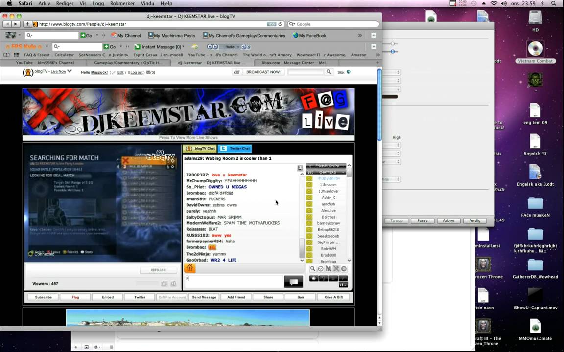 The F@G livestream Dj Keemstar Freestyle - YouTube