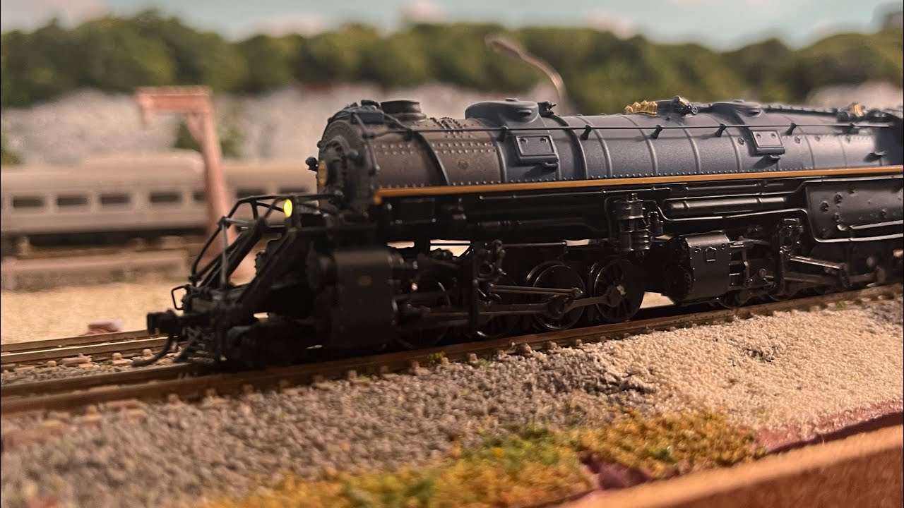 N Scale BIG STEAM Broadway Limited Y6B - YouTube