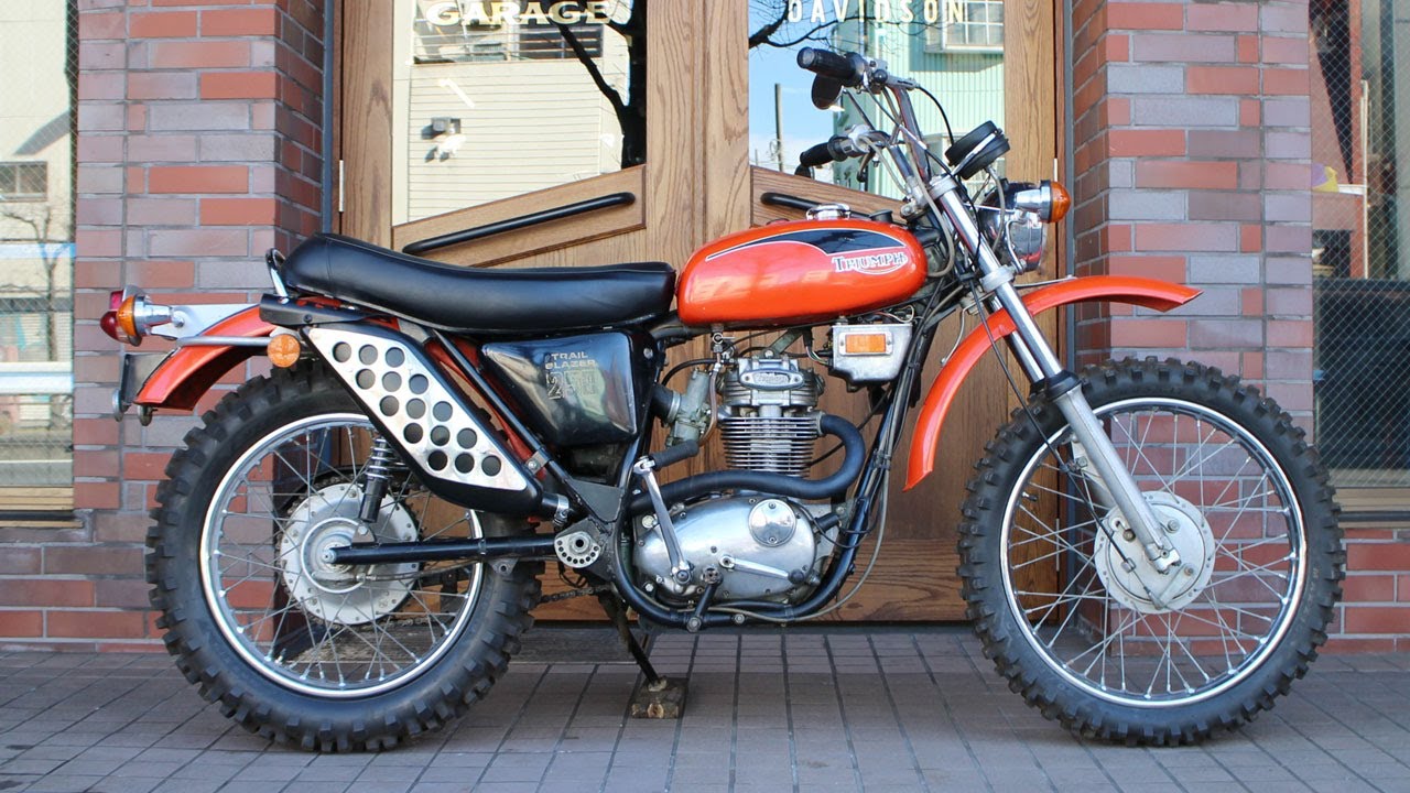 1971 TRIUMPH T25 TRAIL BLAZER - YouTube