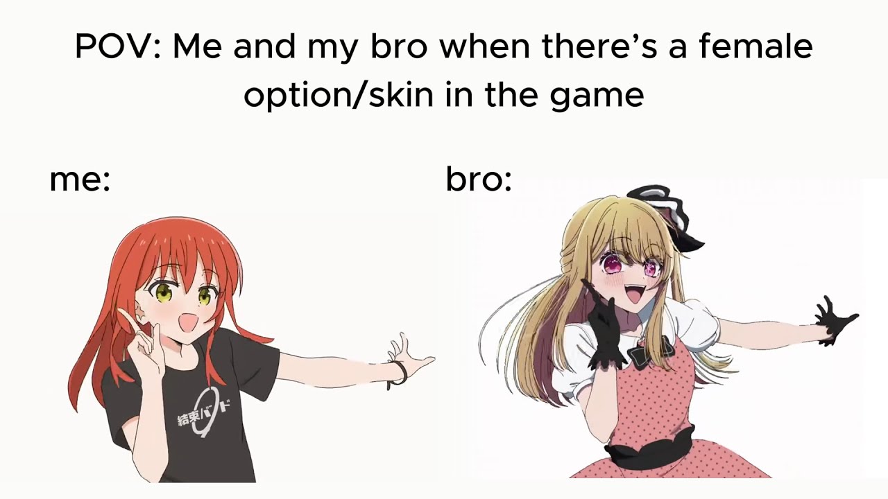 Kita Ikuyo and Ruby Hoshino dancing with Doodle song Meme - YouTube