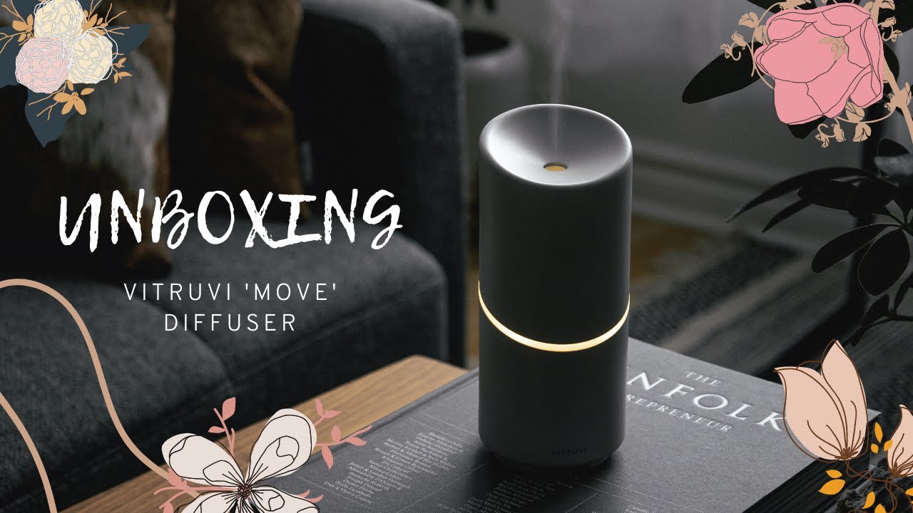 UNBOXING: VITRUVI Move Diffuser and First Time Setting It Up - YouTube