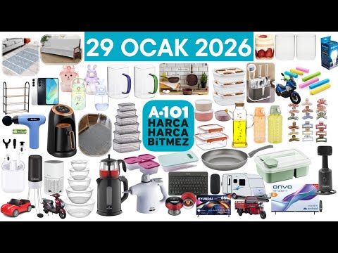 RESMİ KATALOGDAN | A101 29 OCAK 2026 AKTÜEL ÜRÜNLERİ | A101 İNDİRİMLERİ | A101 KAMPANYALARI