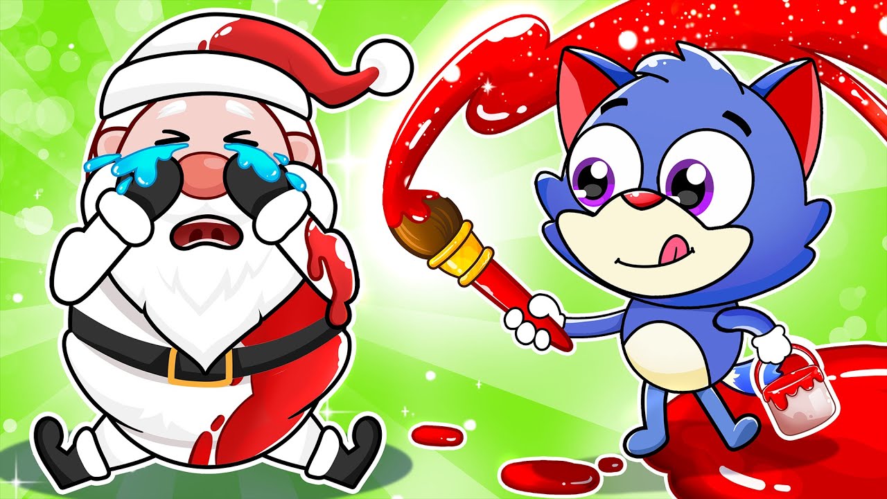 Secret Santa Song | Where Are Santa's Clothes | Lamba Lamby Kids Songs ...