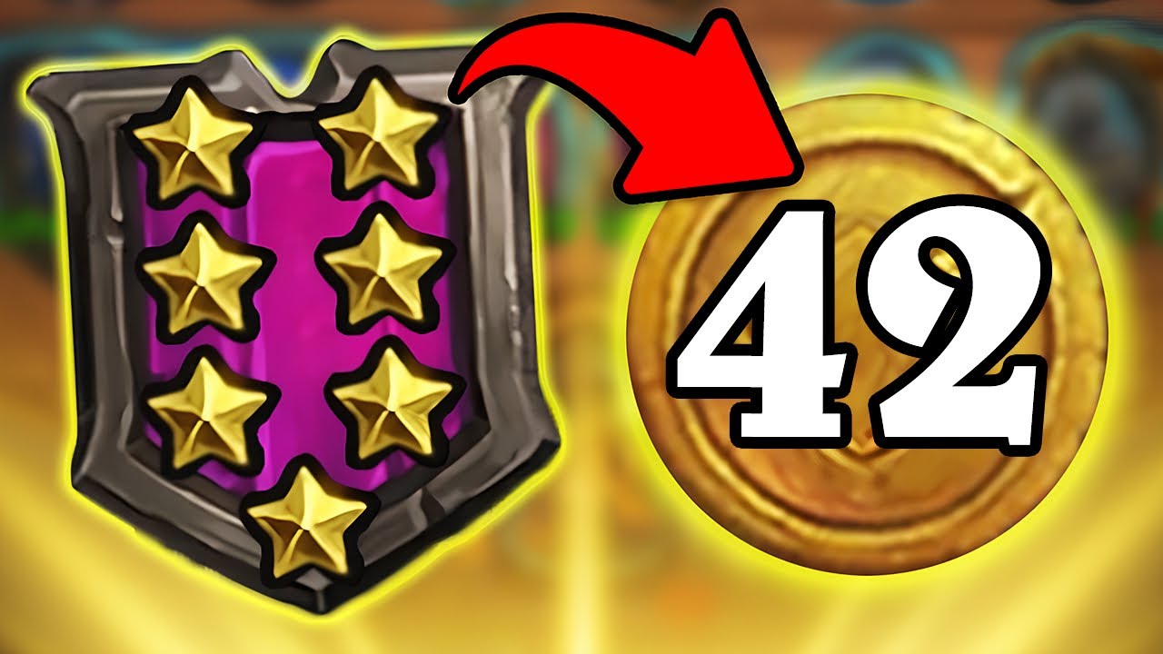 Straight to TIER 7 with 42 GOLD! | Hearthstone Battlegrounds - YouTube