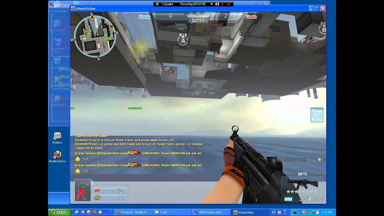 Hack ak online version 399 By ChanPonleu (Just Test hack) - YouTube