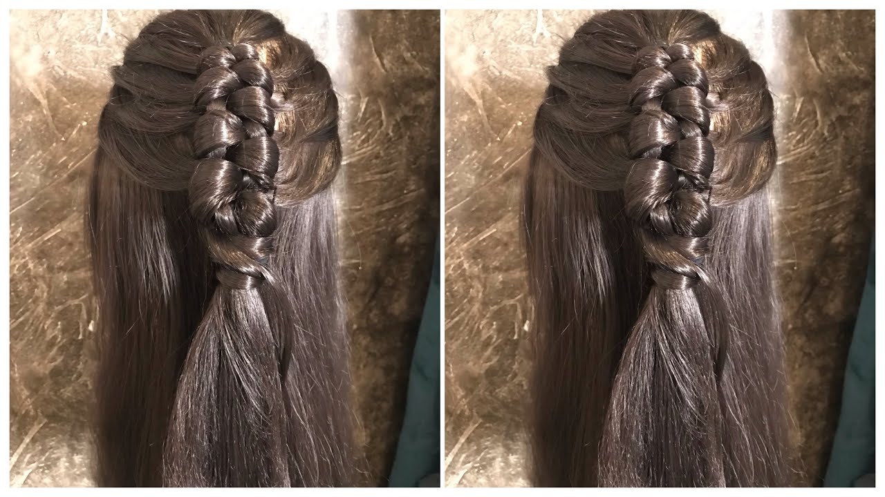 Infinity braid tutorial step by step ||hairstyle for girls || braid ...