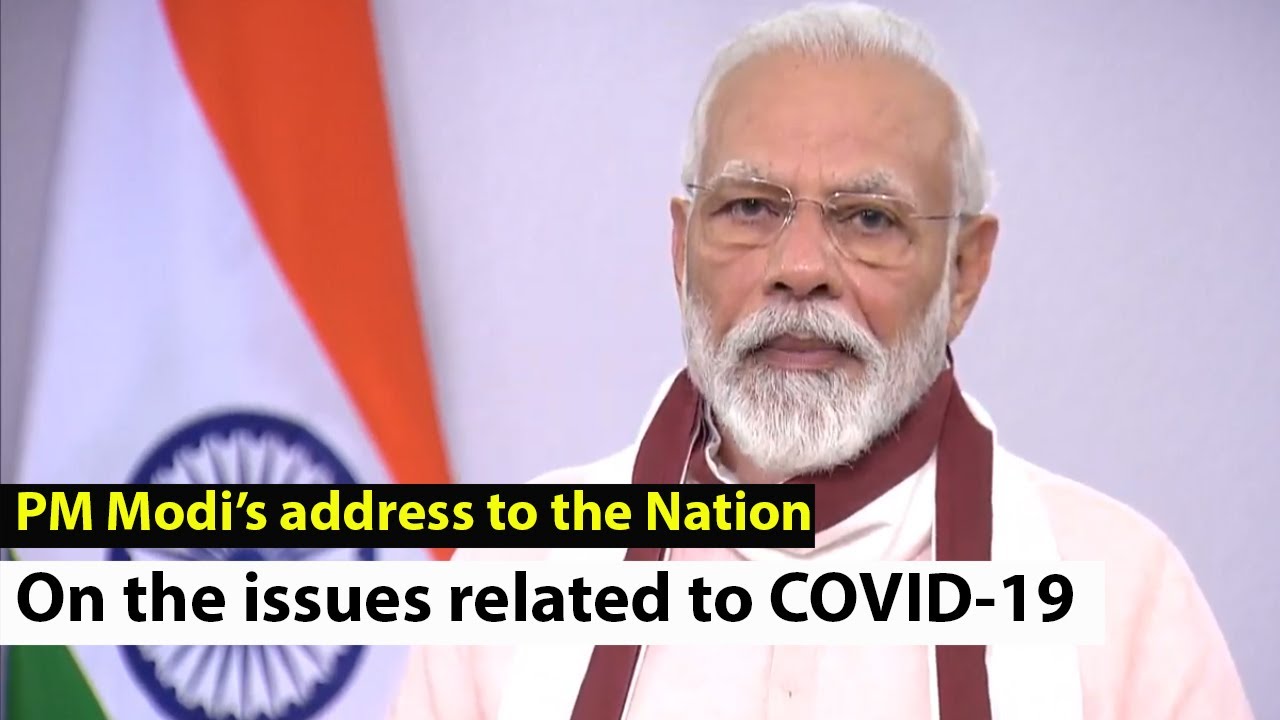 PM Narendra Modi Live Speech Today ON COVID19 ISSUES - YouTube