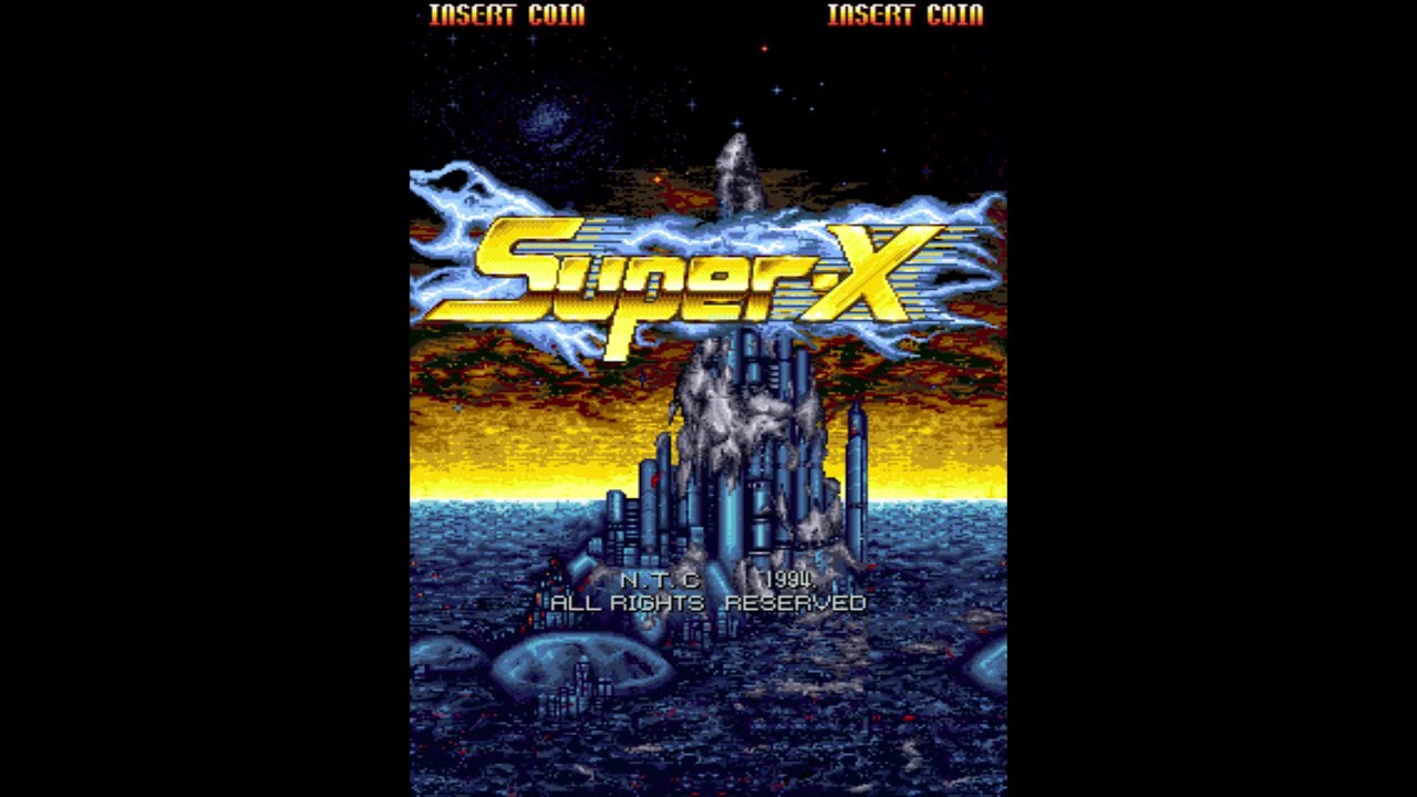 Super-X. [Dooyong, Mitchell license]. (1994). 1CC. No Death. 60Fps ...