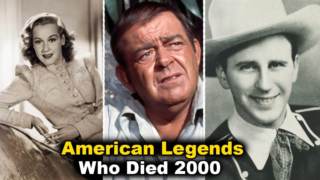 American Legends Deaths in March 2000 - YouTube