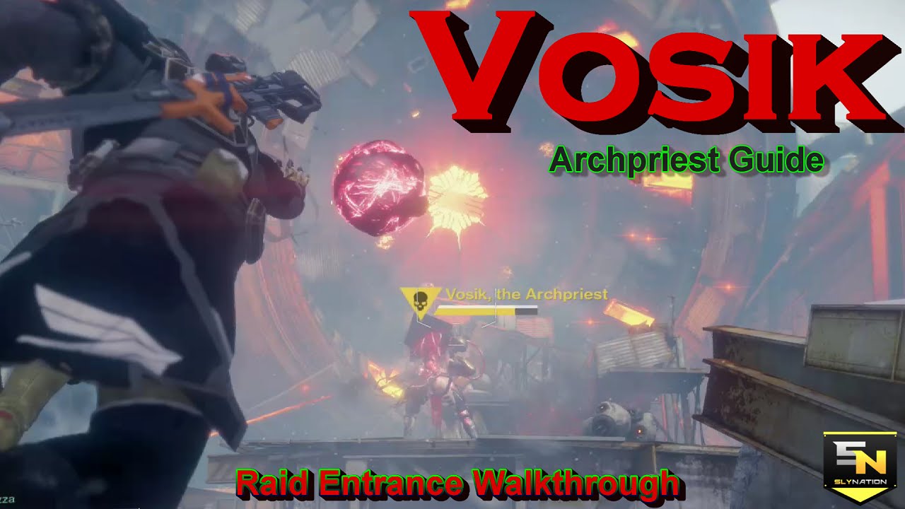 Destiny: Wrath of the Machine Raid- Vosik Part1. How to Start the Raid ...