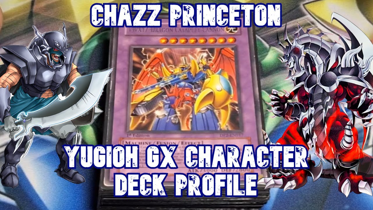 Yugioh GX Chazz Princeton Anime Accurate Character Deck Profile (Armed ...