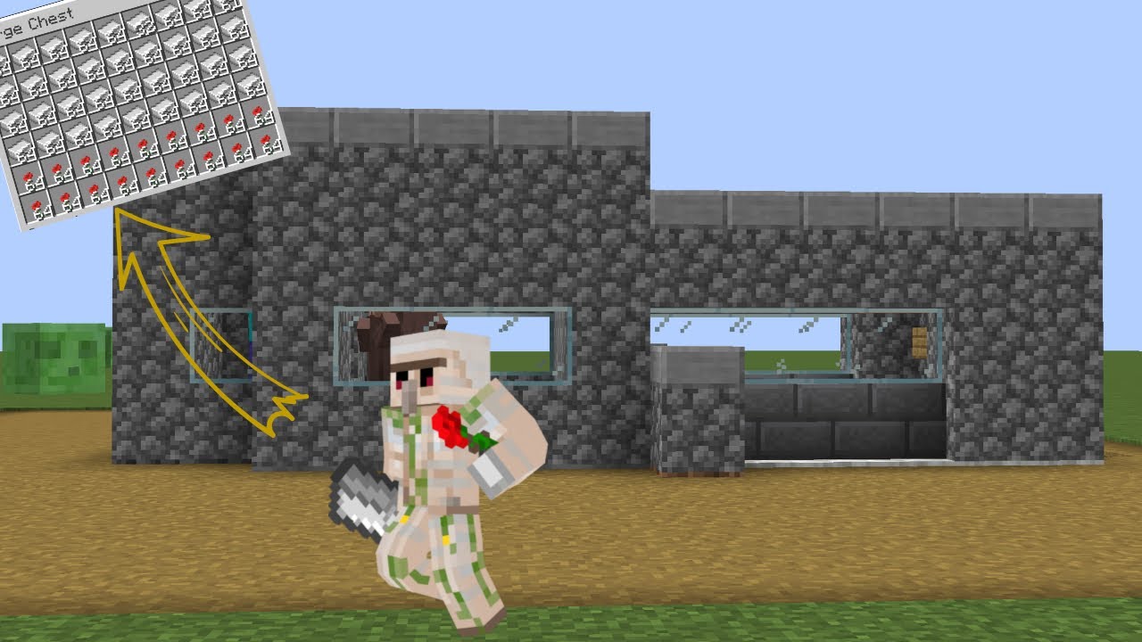 Minecraft 1.19 Best IRON FARM for Beginner ! (JAVA) - YouTube