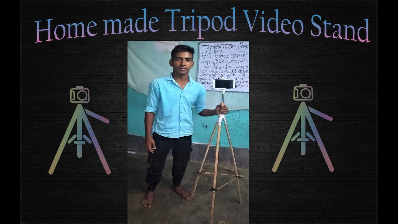 How to make Home made video stand - YouTube
