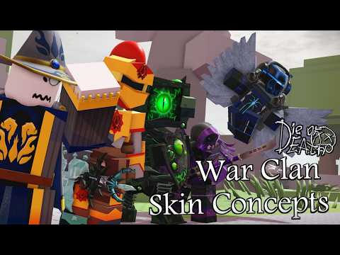 Roblox Die of Death | War Clan Skin Concepts