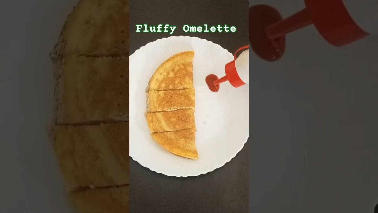 Fluffy omelette|Spongy omelette|How to make fluffy omelette|Indian style omelette|cooking # ...