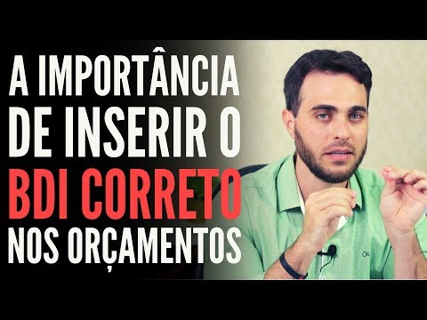A Importância de Inserir o BDI Correto nos seus Orçamentos de Obras | ALEX WETLER