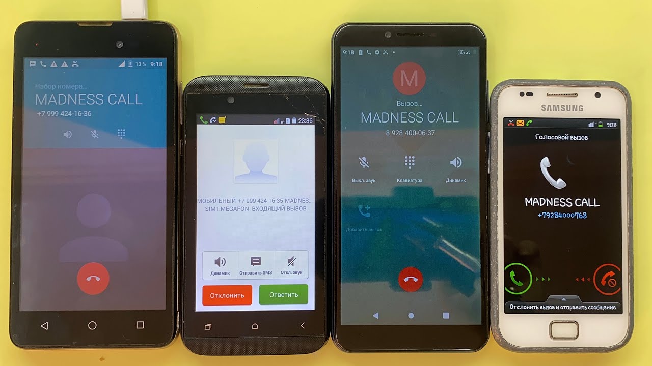 Madness Incoming Call/ Outgoing Call / BQru-5035/ Micromax S300/ Dexp ...