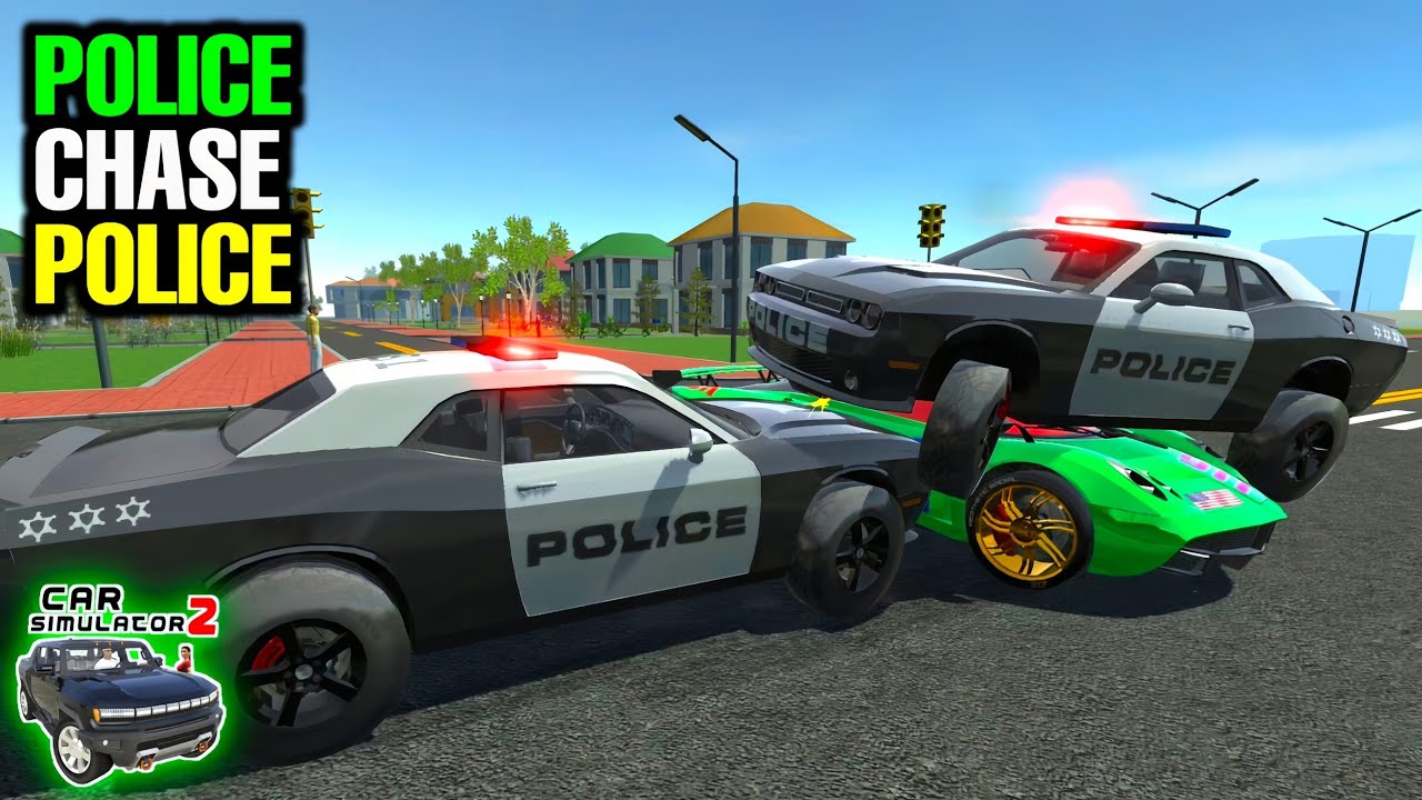 Car Simulator 2 - Police Hunting Each Other - YouTube