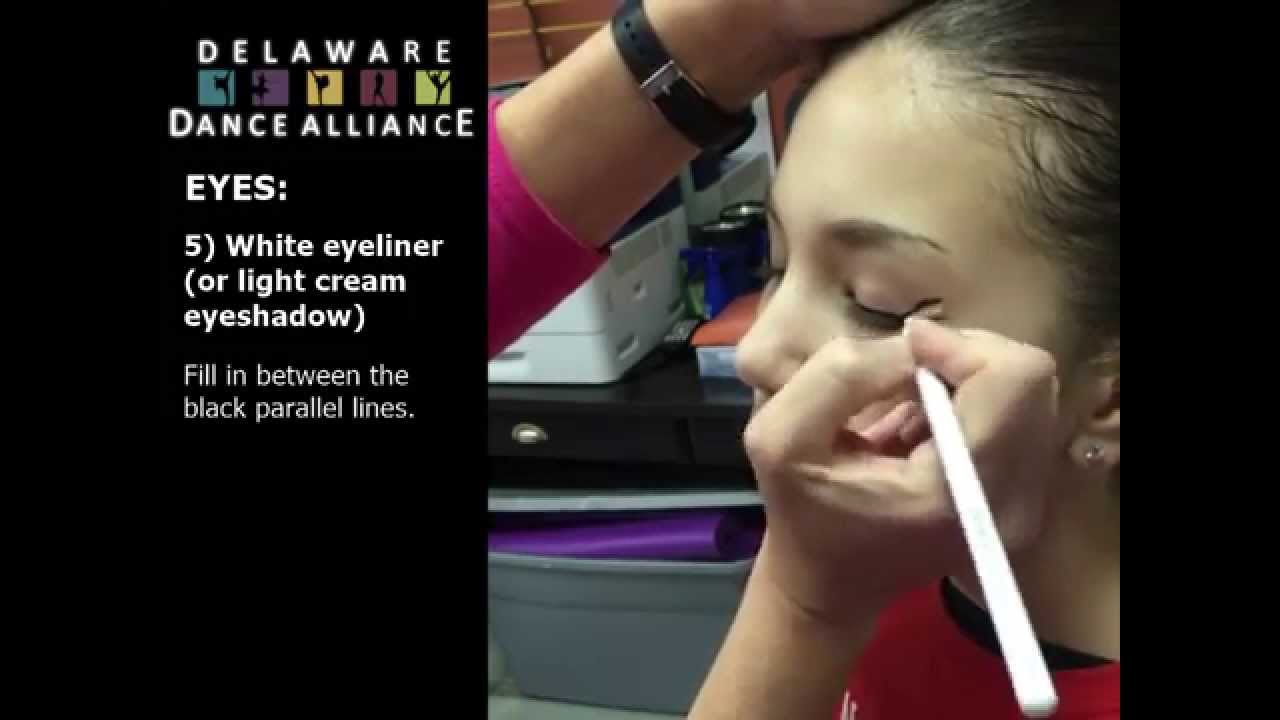Dda Stage Makeup Tutorial Youtube 8734