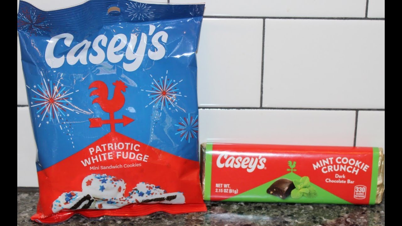 Casey’s Patriotic White Fudge Mini Sandwich Cookies & Mint Cookie ...