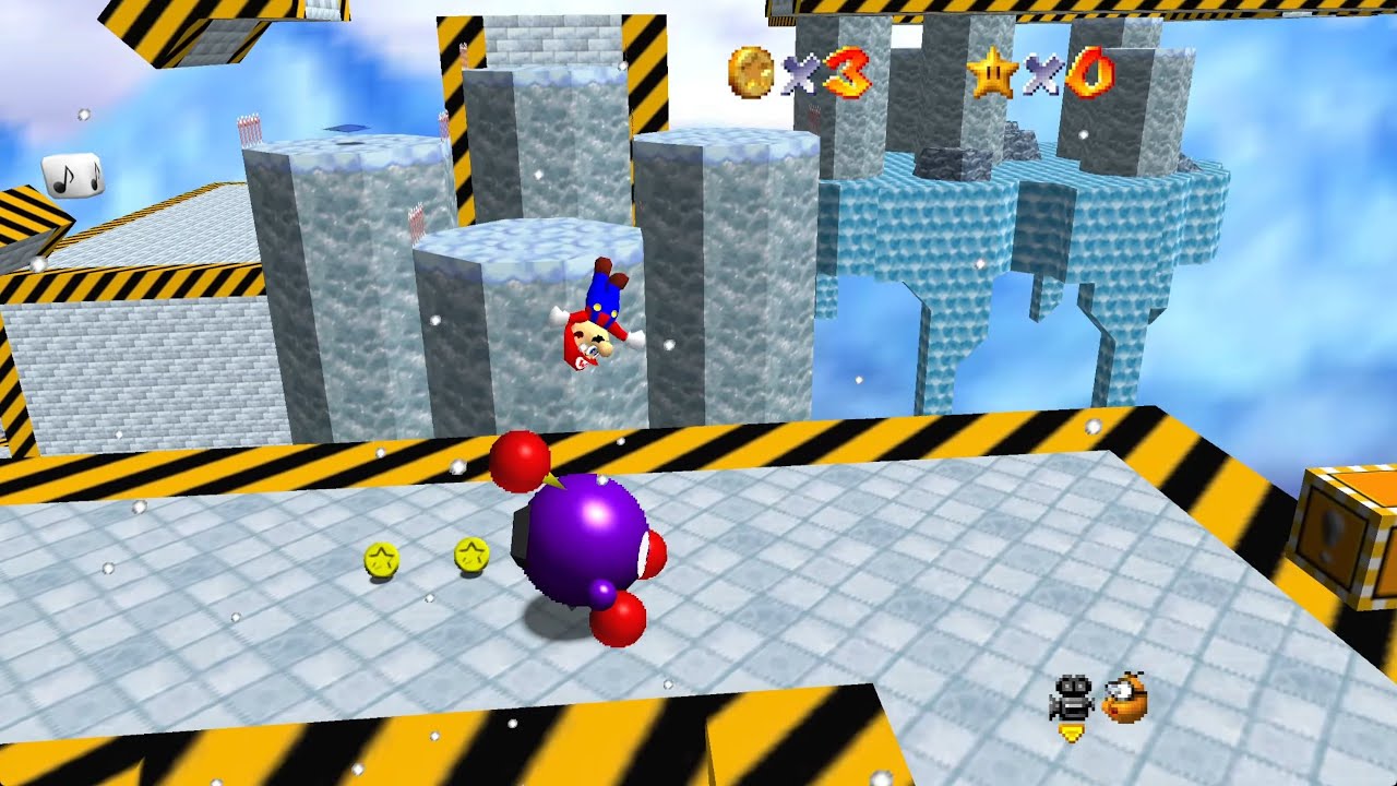Frozen Lava Factory by TONO - Mario Builder 64 - YouTube