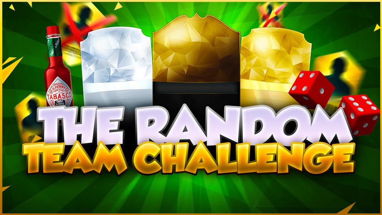 THE RANDOM TEAM CHALLENGE - YouTube