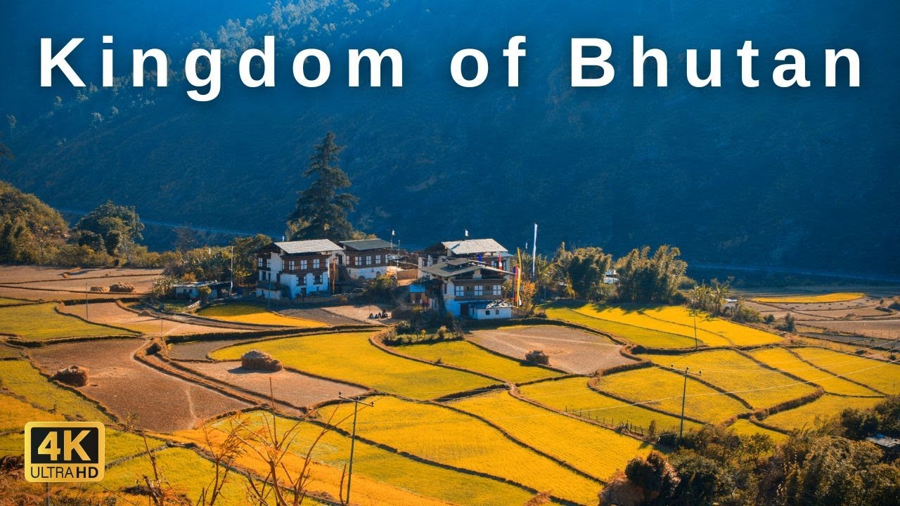 Bhutan in Stunning 4K: Discover the Land of Happiness 🇧🇹 | Breathtaking ...
