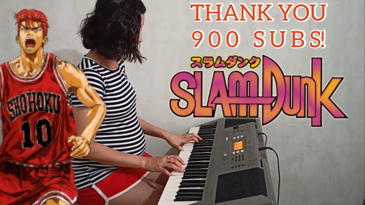 SLAM DUNK OP Kimi Ga Suki Da To Sakebitai - Simple Piano Cover - YouTube