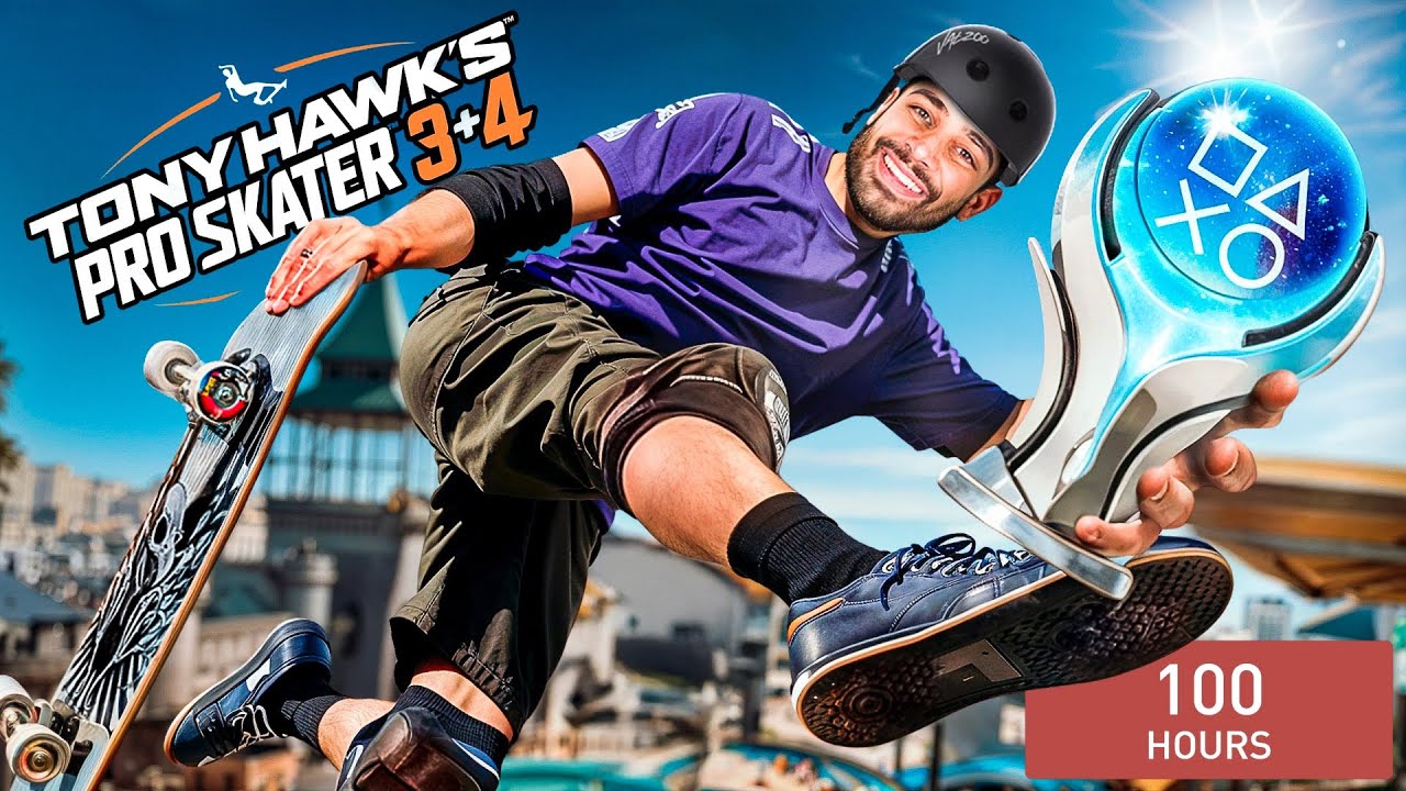 Tony Hawk’s 3+4 Platinum Is a 100 Hour Grindfest - YouTube
