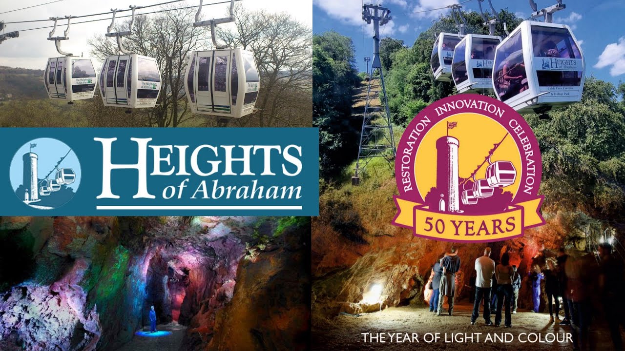 BRITAINS FIRST ALPINE STYLE CABLE CAR | HEIGHTS OF ABRAHAM | MATLOCK ...