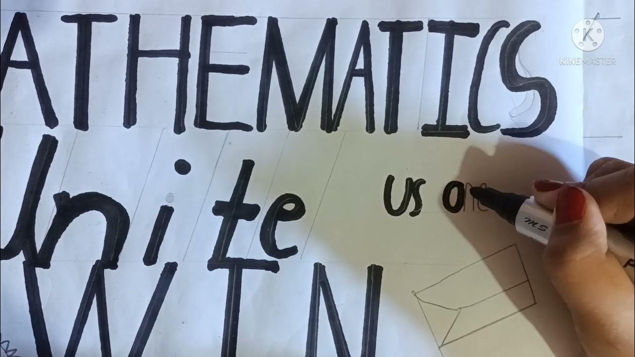 Slogan Making | Mathematics Unites - YouTube