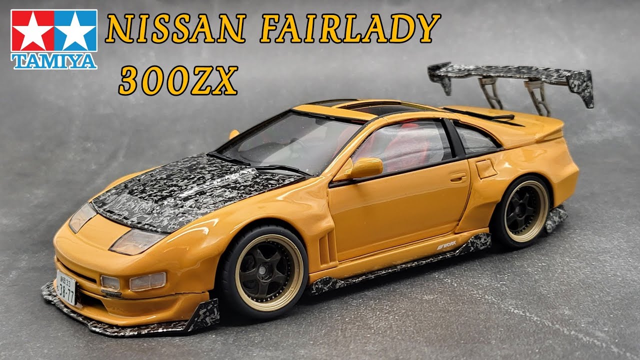 Tamiya Nissan fairlady 300ZX Turbo wide body (final review) - YouTube