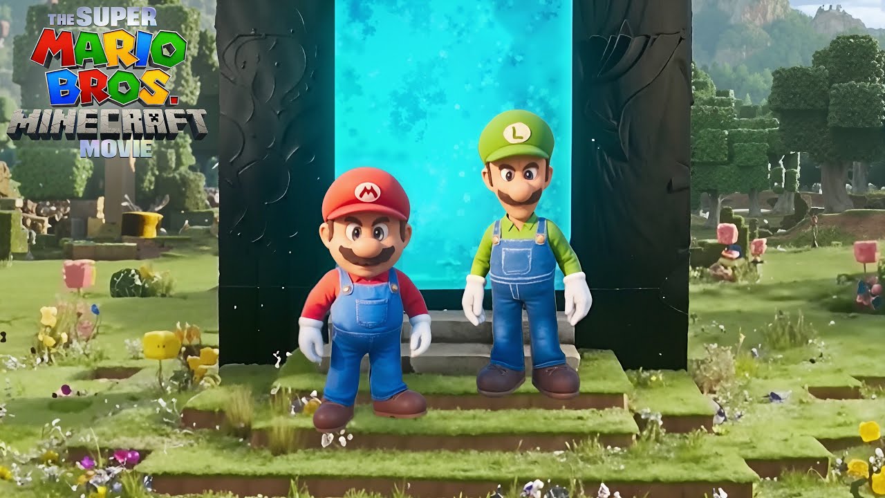 Super Mario Bros in Minecraft Movie | Meet Dennis Scene | Episode 1 ...