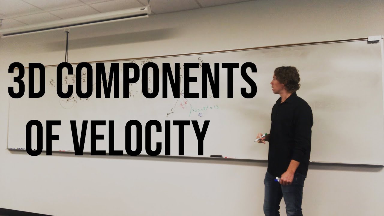 3D Components of Velocity - YouTube