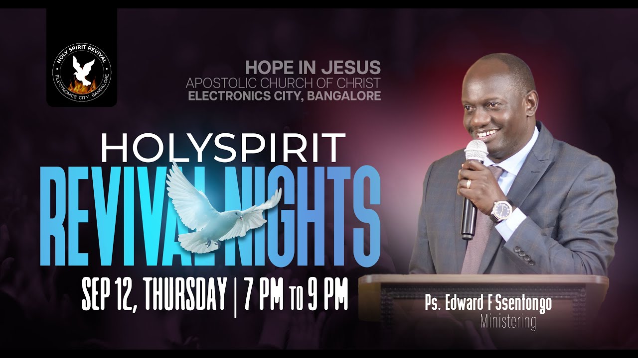 HOLY SPIRIT REVIVAL NIGHTS || Pr Edward F Ssentongo || 12 SEPT '24 ...
